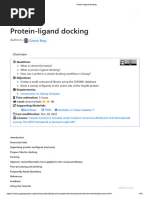 Schrodinger Docking and Preparation Guide | PDF