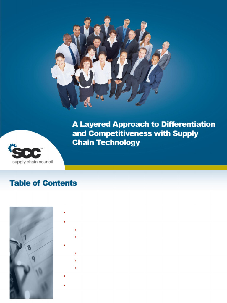 A Layered Approach To Differentiation and Competitiveness With Supply ...