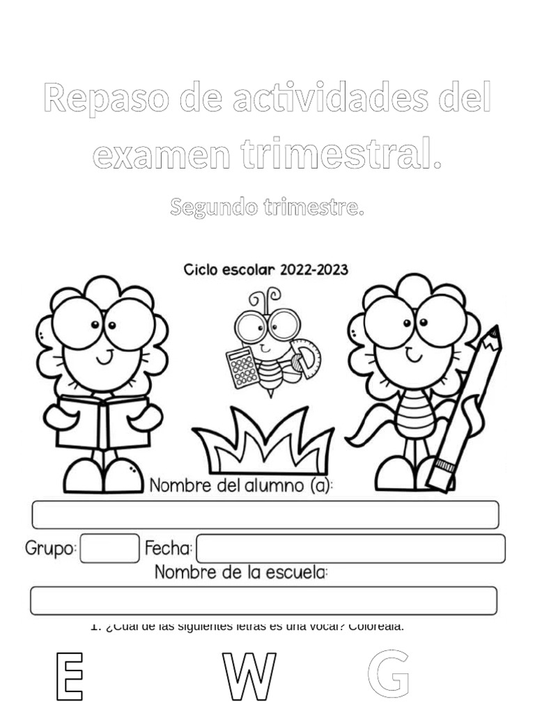 Repaso Para El Examen | PDF