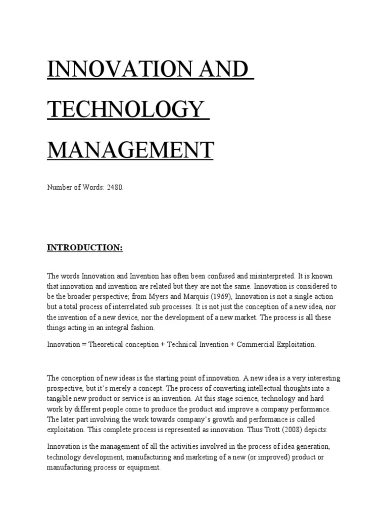 Innovation and Technology Management | PDF | Apple Inc. | I Phone