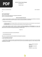 GST Audit Notice - Form ADT-01 | PDF