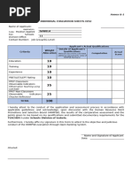 Individual Evaluation Sheet for DepEd | PDF | Teachers | Cognition