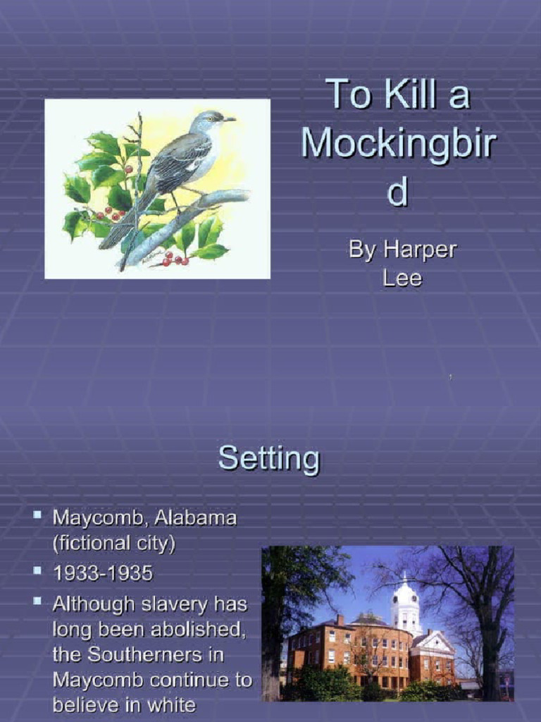 To Kill A Mocking Bird | PDF