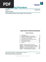 Saudi Aramco Project Proposal Standards | PDF | Project Management ...