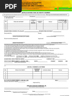 Scouts Canada Adventure Application Form | PDF