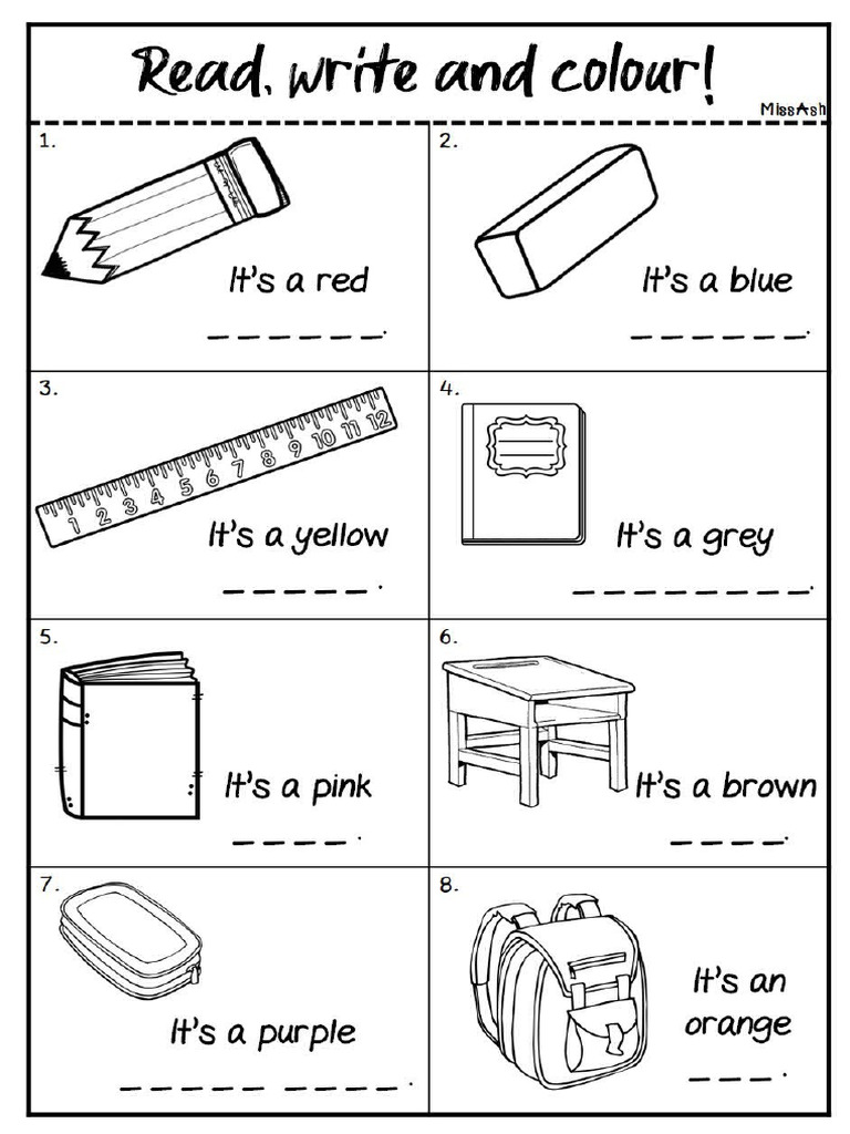 Worksheet Year 1 Unit 2.1 | PDF