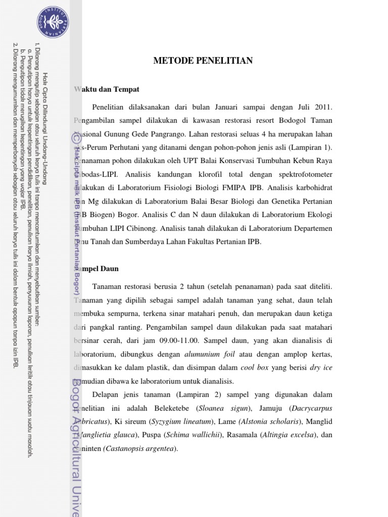 Analisis Kadar Klorofil | PDF