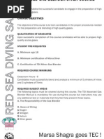 BSAC Nitrox Decompression Tables | PDF
