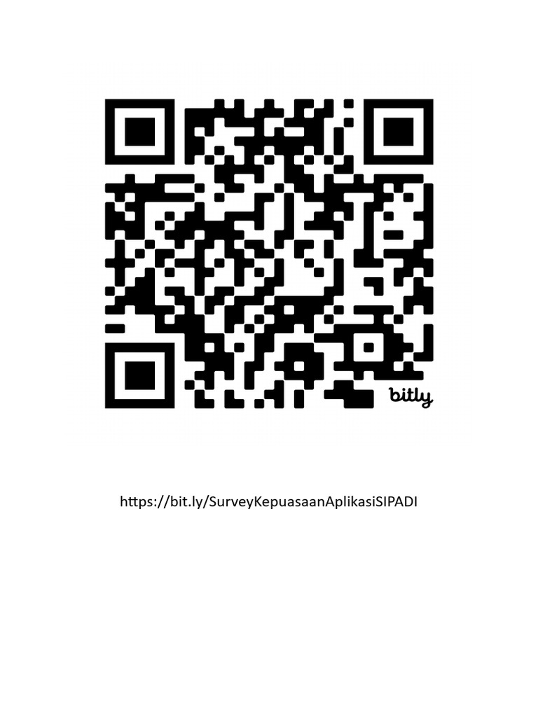 Link QR Survey Sipadi | PDF