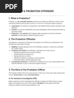 Acronyms in Criminal Justice System | PDF | Probation | Punishments