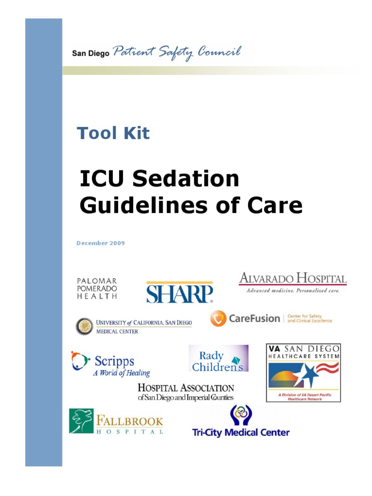 Sedation | Intensive Care Unit | Analgesic