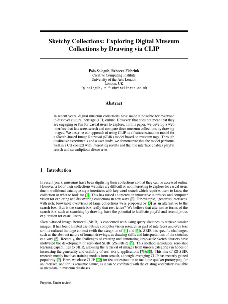 2024 Sketchy Collections Camera-ready | PDF | Information Retrieval ...