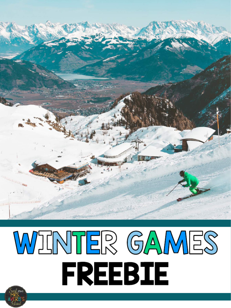WinterOlympics2018FREEBIE-1 | PDF | Winter Olympic Games | Racing