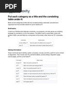 WSL Commands Quick Reference Guide | PDF