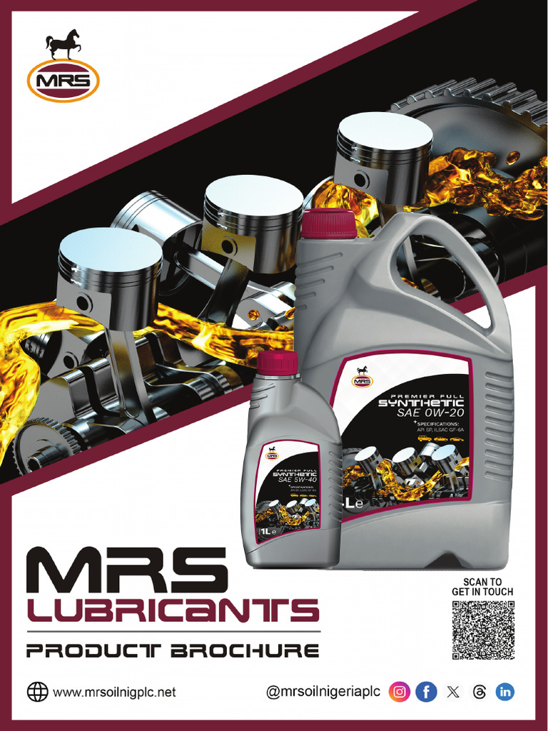 Mrs Lubrication Product Brochure | PDF