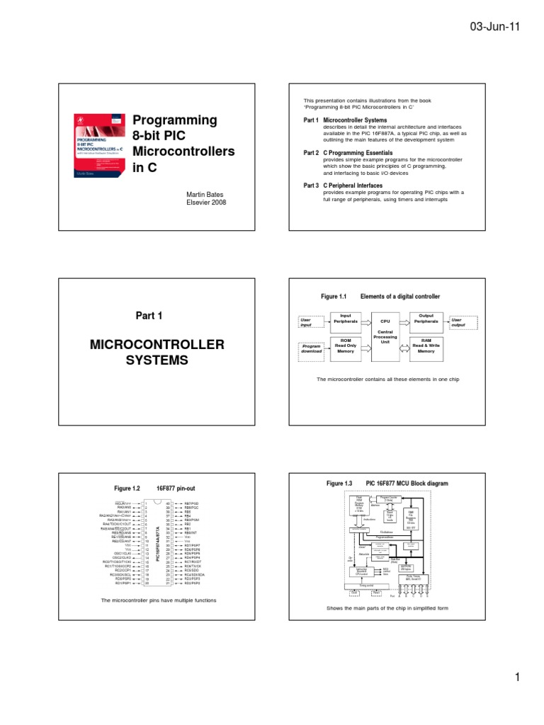 PIC - New - Part 1 PIC Microcontroller Systems PDF | PDF | Pic ...