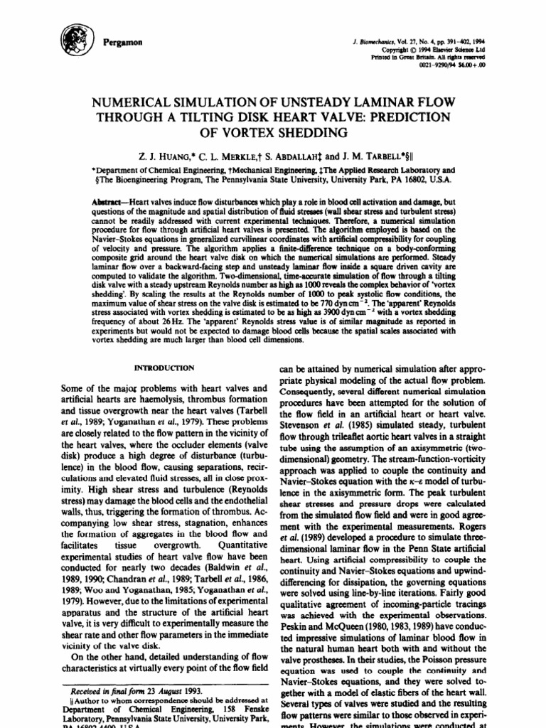 Science | PDF | Reynolds Number | Fluid Dynamics