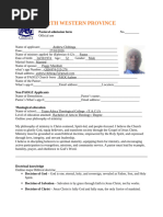 Sample Church Election Ballot | PDF
