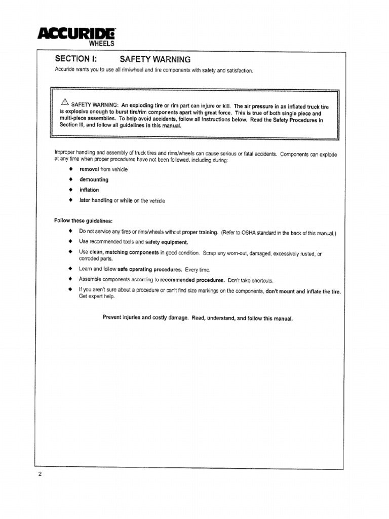 Accuride - Complete Manual | PDF