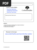 CorbettMaths Gradient Worksheet | PDF