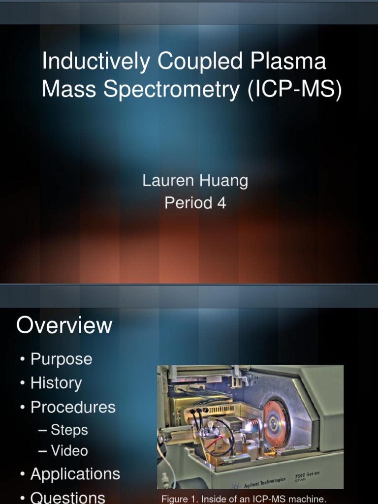 Inductively Coupled Plasma Mass Spectroscopy (ICP-MS) | PDF | Mass ...