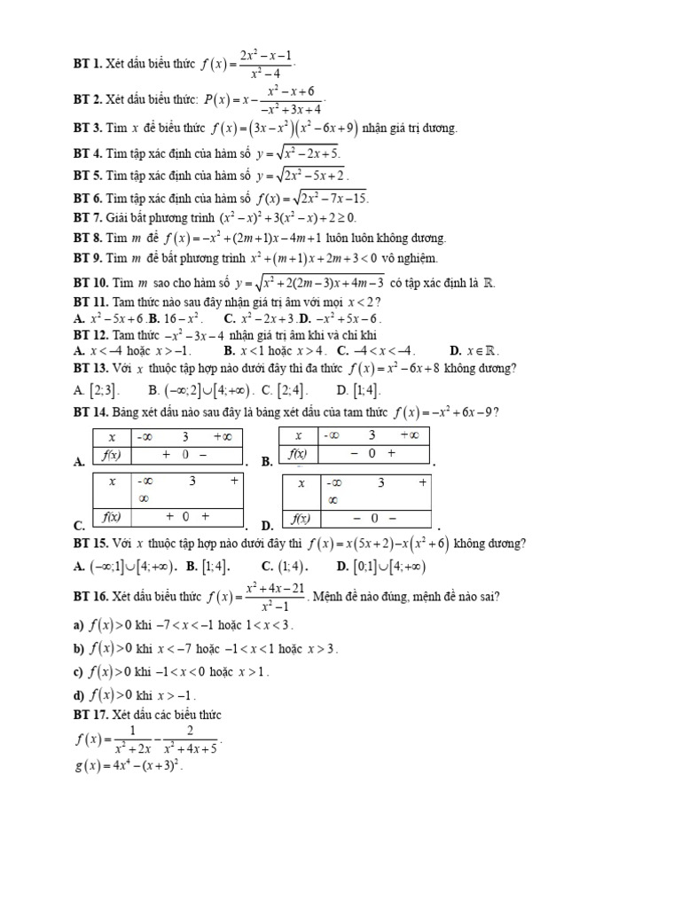 Tam Thuc Bac 2 10A3 | PDF