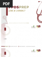 Anatomy and Functions of the Eye Lens | PDF | Cataract | Eye