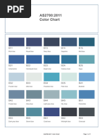 Carboline Color Chart Overview | PDF | Color | Art Materials