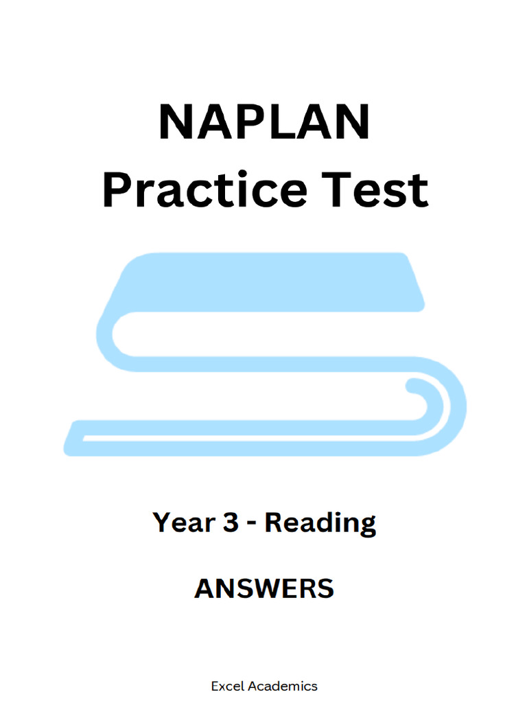 Year 3 NAPLAN Solutions Reading | PDF
