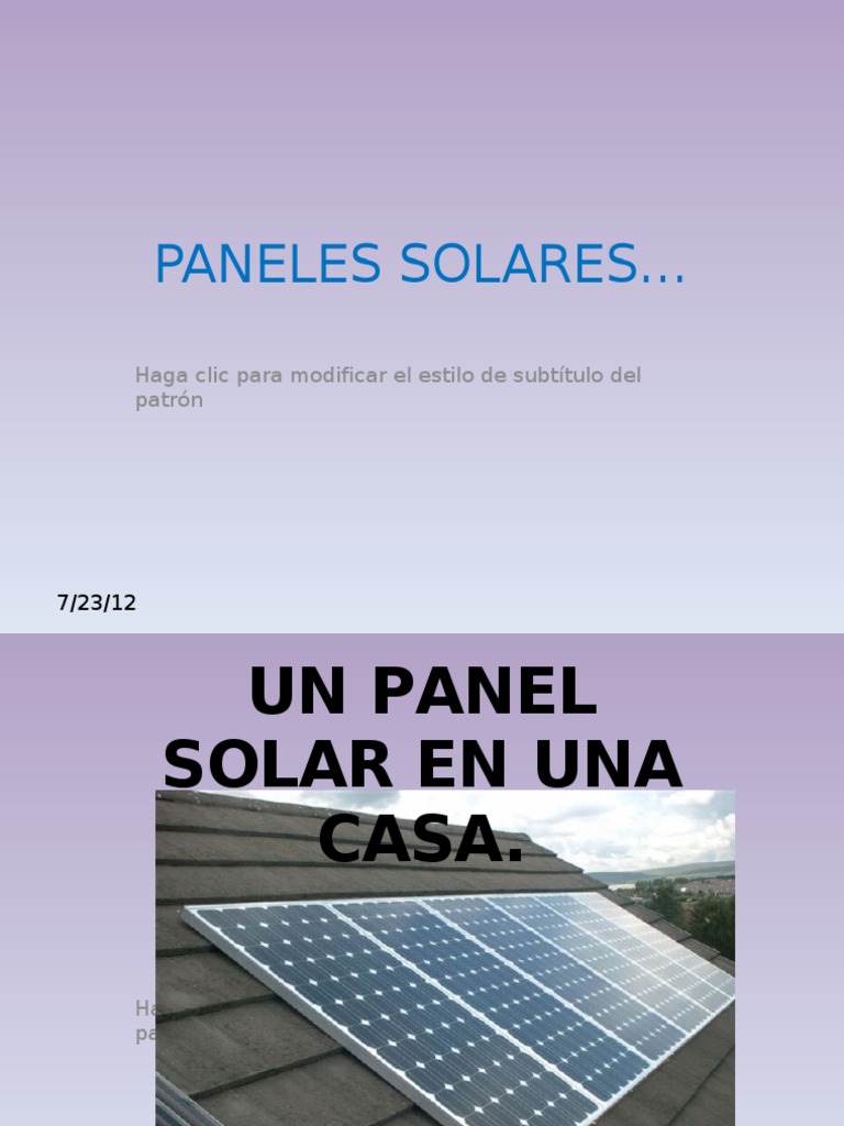 Cómo construir un panel solar casero | PDF | Panel solar | Energía solar