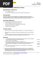 AQA Physics GCSE: Waves Practical Guide | PDF | Waves | Frequency
