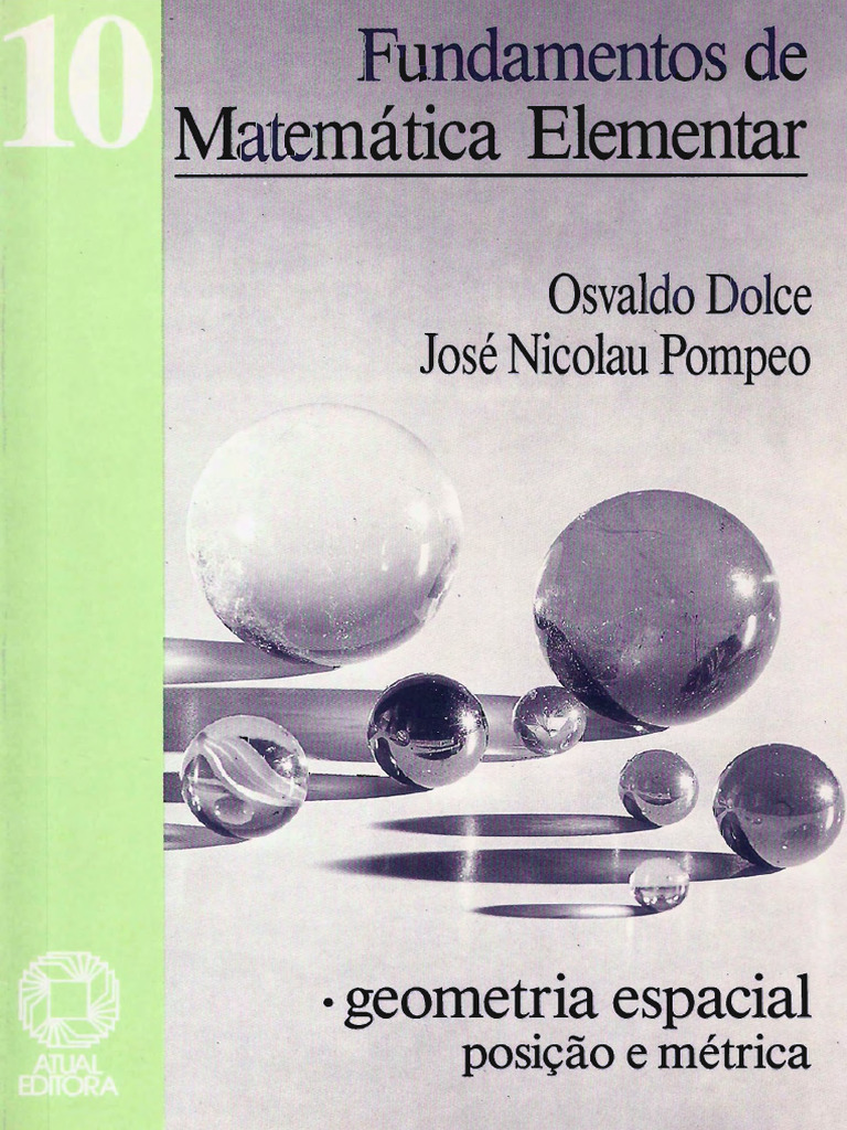 Fundamentos de Matemática Elementar - Vol 10 - Geometria Espacial | PDF