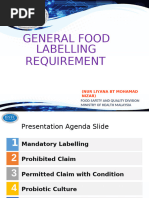 Energen Product Label and Nutrition Facts | PDF