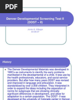Denver II Training Manual | PDF