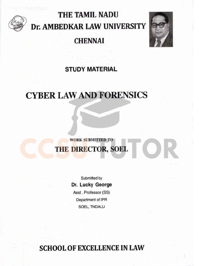 15 Cyber Law and Forensics 11zon Watermark | PDF