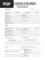 CLP Form - Form | PDF