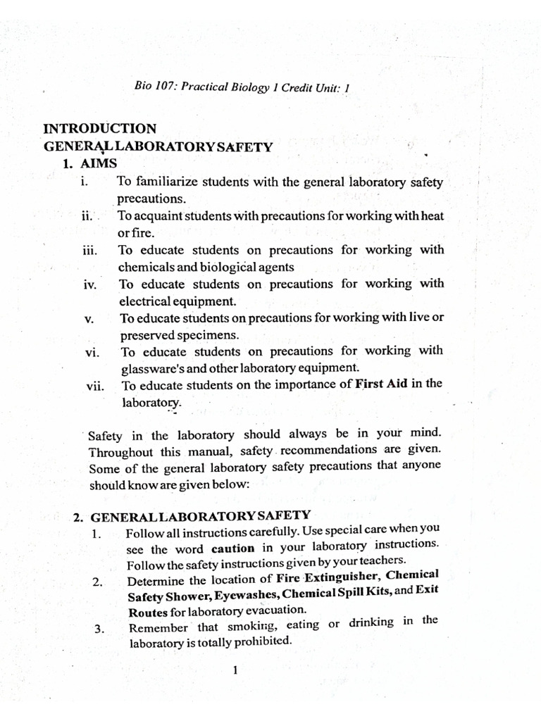 Bio 107 Manual 1 Pdf