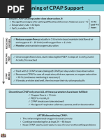 Oxygen Weaning Protocol Overview | PDF