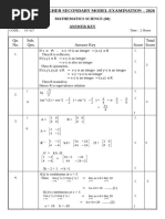 Plus Two Mathematics Answer Key 2025 | PDF | Functions And Mappings ...