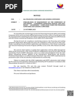 SEC MC 6 Series of 2016 - Omnibus Guidelines On Change of Address | PDF