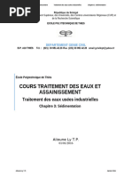 Types et principes de décantation | PDF | Traînée | Vitesse