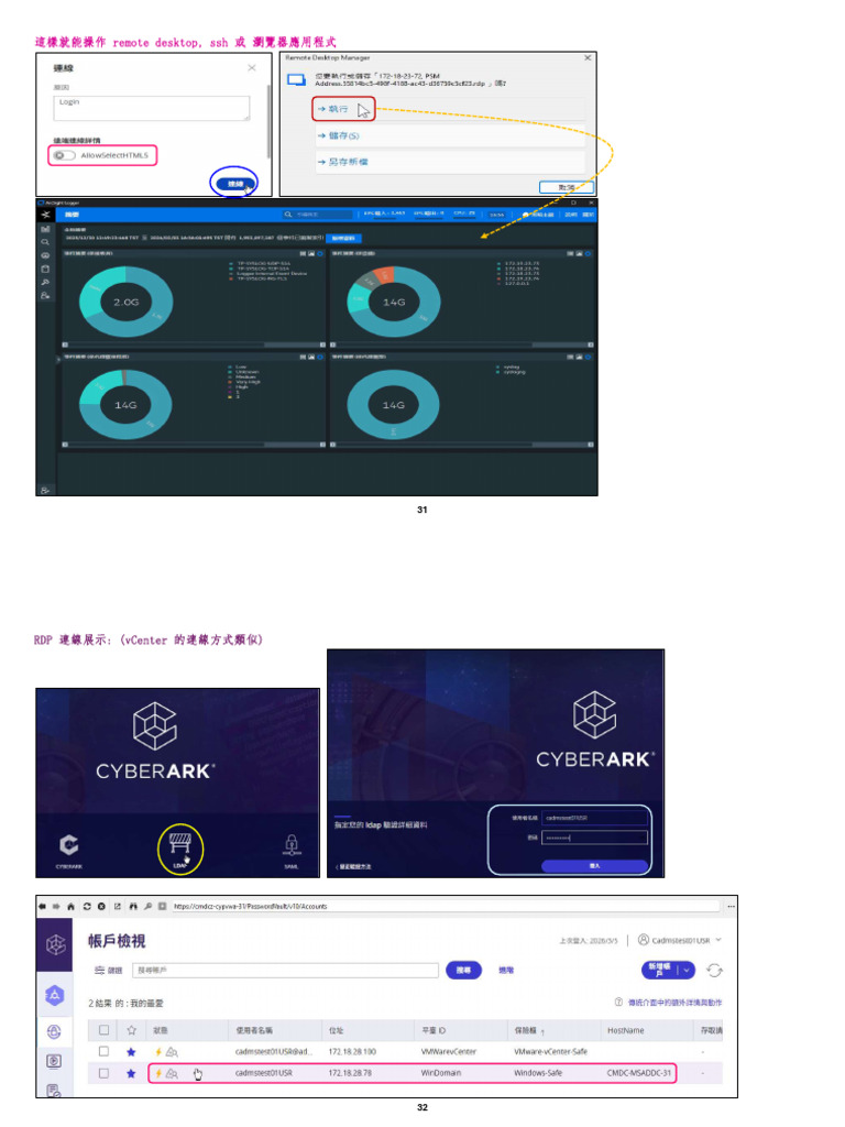 Cyberark Temporary Operation Steps | PDF