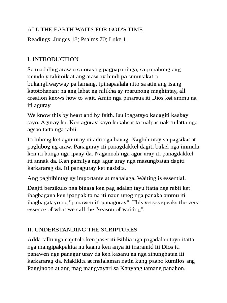 Mama Zen Sermon | PDF