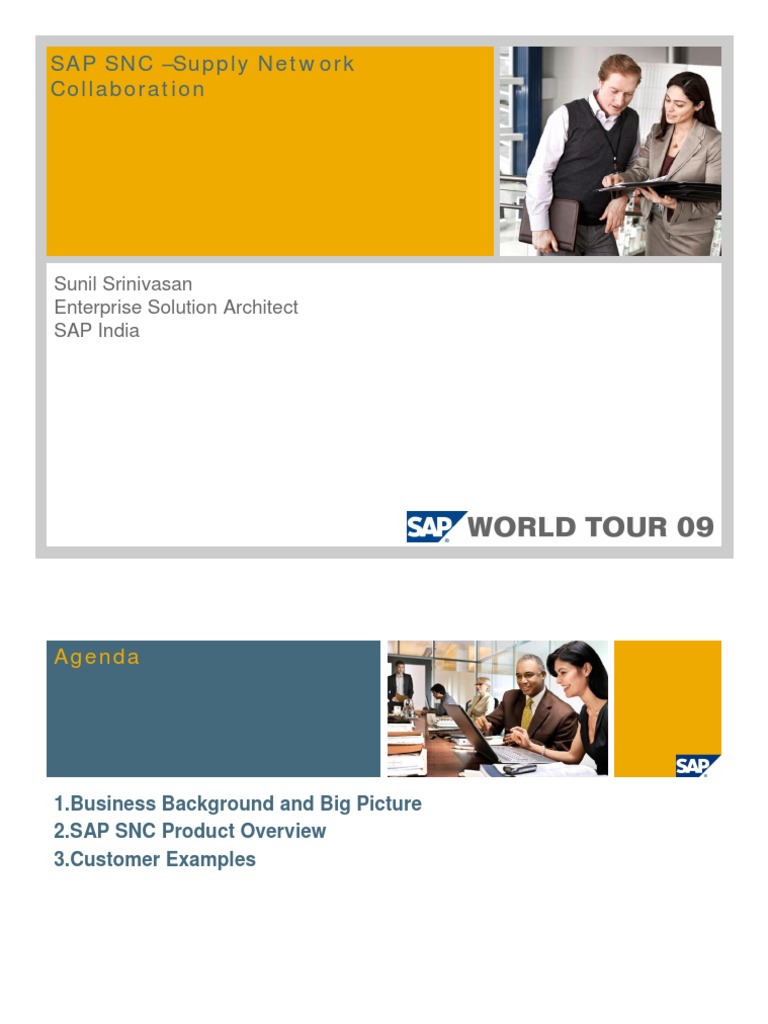 SAP SNC (Supply Network Collab With SNC 7.0) | PDF | Sap Se | Ibm System I