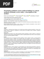 SPIDER Tool for Qualitative Research | PDF | Systematic Review ...