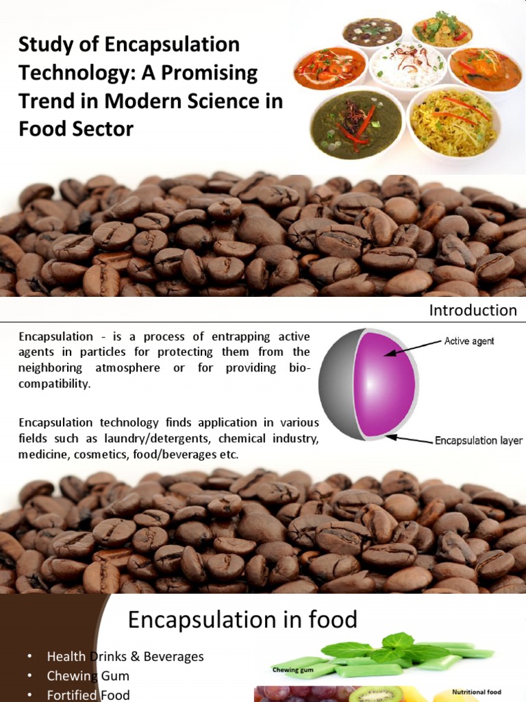 Encapsulation Technology in Food Industry | PDF | Foods | Food And Drink