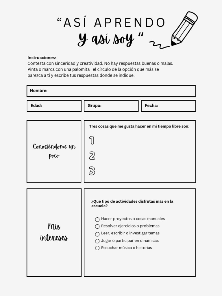 Assessment Feedback Self Reflection Worksheet in Greyscale Simple ...