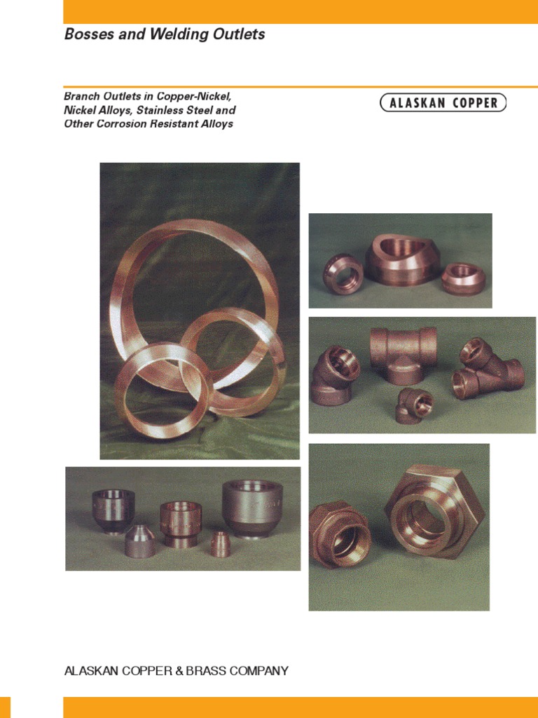 Bosses Welding Outlets | PDF | Pipe (Fluid Conveyance) | Industries
