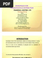 Steel Pole Design with PLS-POLE Guide | PDF | Insulator (Electricity ...