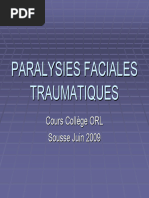 Fracture du rocher : enjeux cliniques | PDF | vertige | Traumatisme crânien